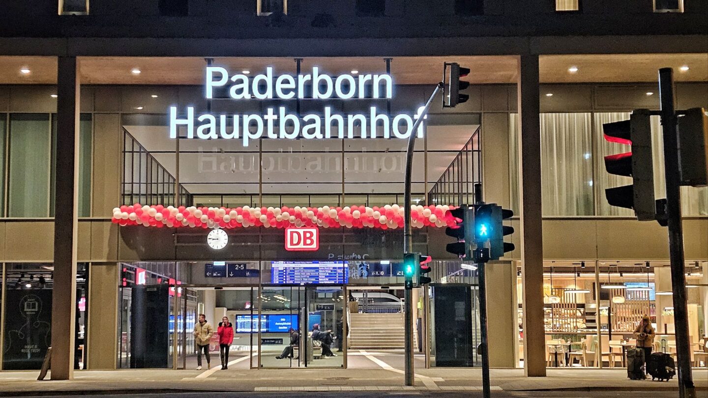 Paderborner Hauptbahnhof – ein Jahrhundert-Projekt – Bad Driburg im Blick